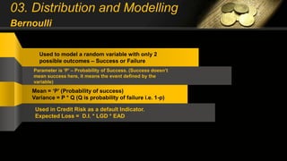 Probability Distribution & Modelling | PPTX