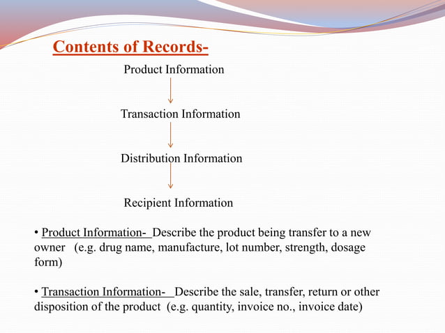 Distribution records