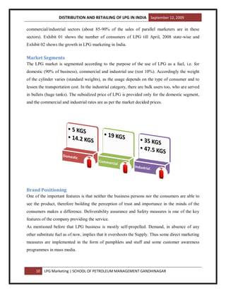 Distribution & Retailing Of LPG In India | PDF
