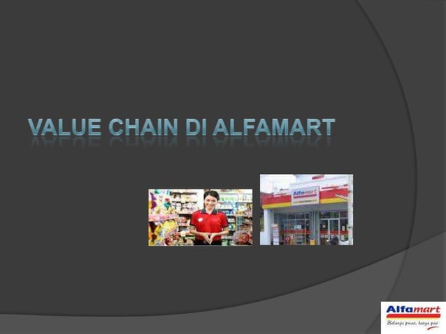 Distribution value chain alfa | PPTX
