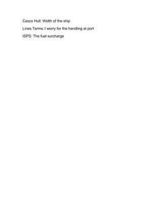 Distributions and logistics-vocabulary | DOCX
