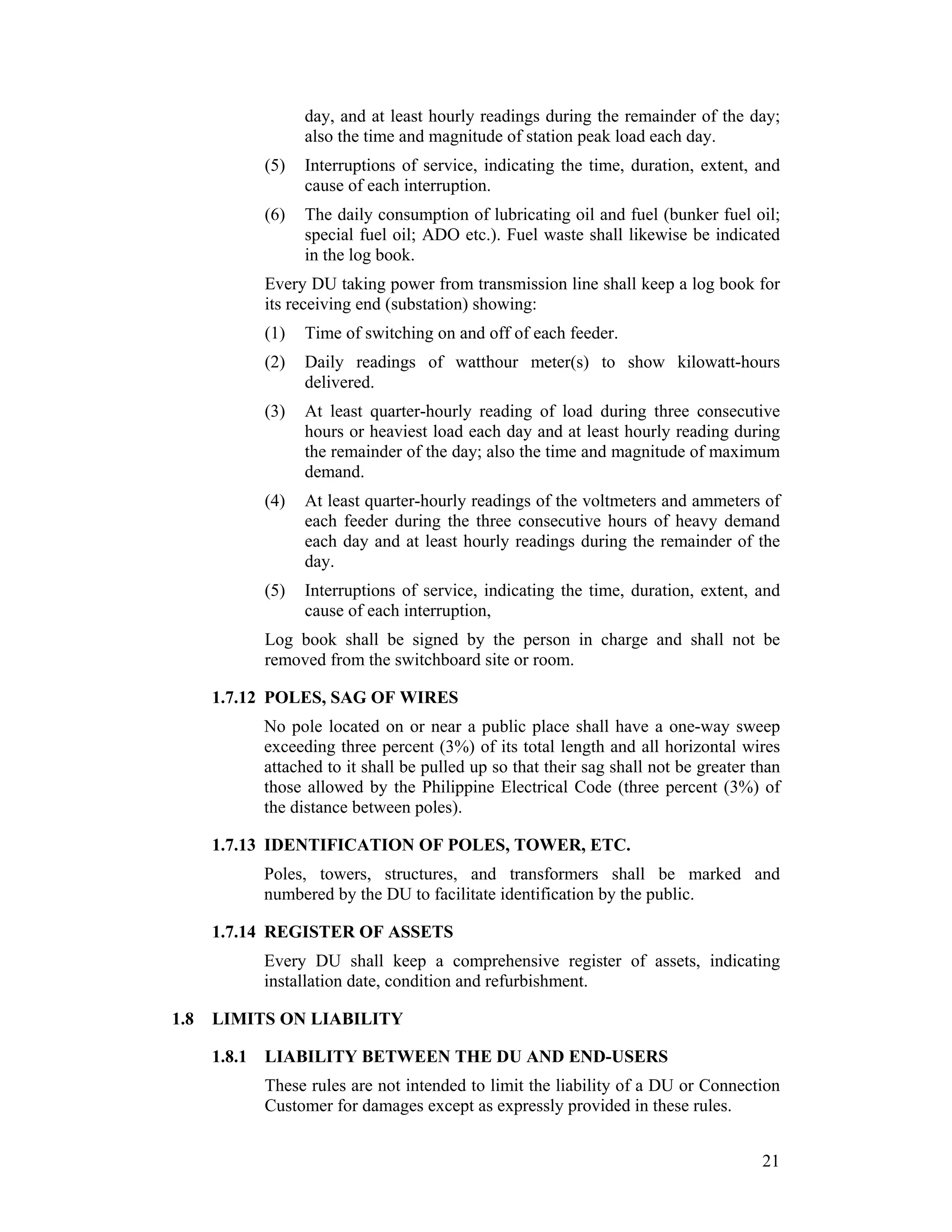 Distribution services and access rules doe | PDF