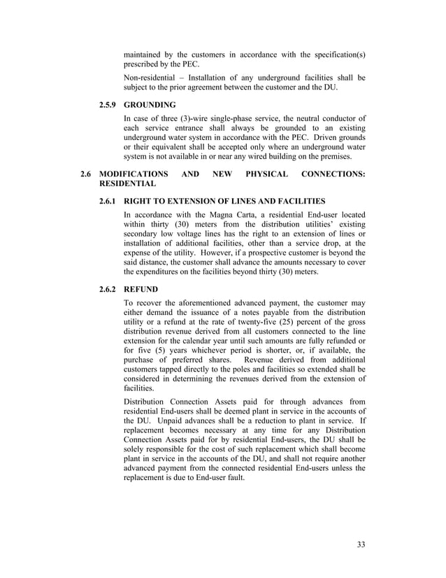 Distribution services and access rules doe | PDF
