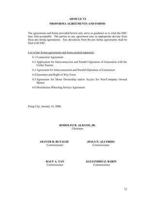 Distribution services and access rules doe | PDF