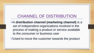 Distribution strategy ppt | PPT