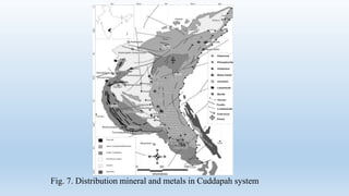 Distribution, stratigraphy and economic importance of cuddapah | PPTX