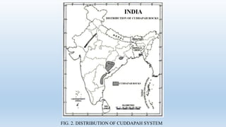 Distribution, stratigraphy and economic importance of cuddapah | PPTX