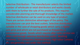 Distribution Channels System | PPTX