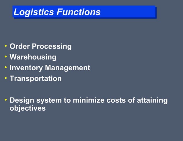 Distribution system | PPT