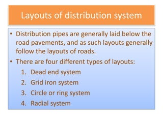 Distribution system | PPTX | Science