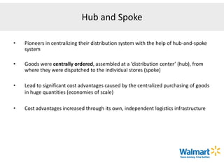 Distribution Systems in the Retail Industry a Walmart Case Study | PPTX