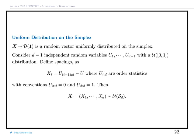 Multivariate Distributions, an overview | PDF