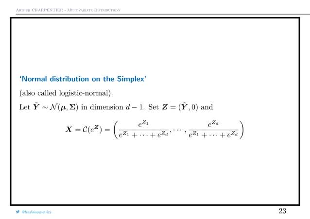 Multivariate Distributions, an overview | PDF