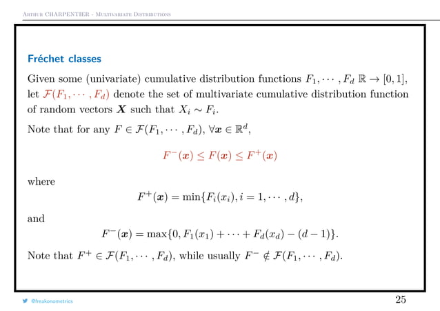 Multivariate Distributions, an overview | PDF