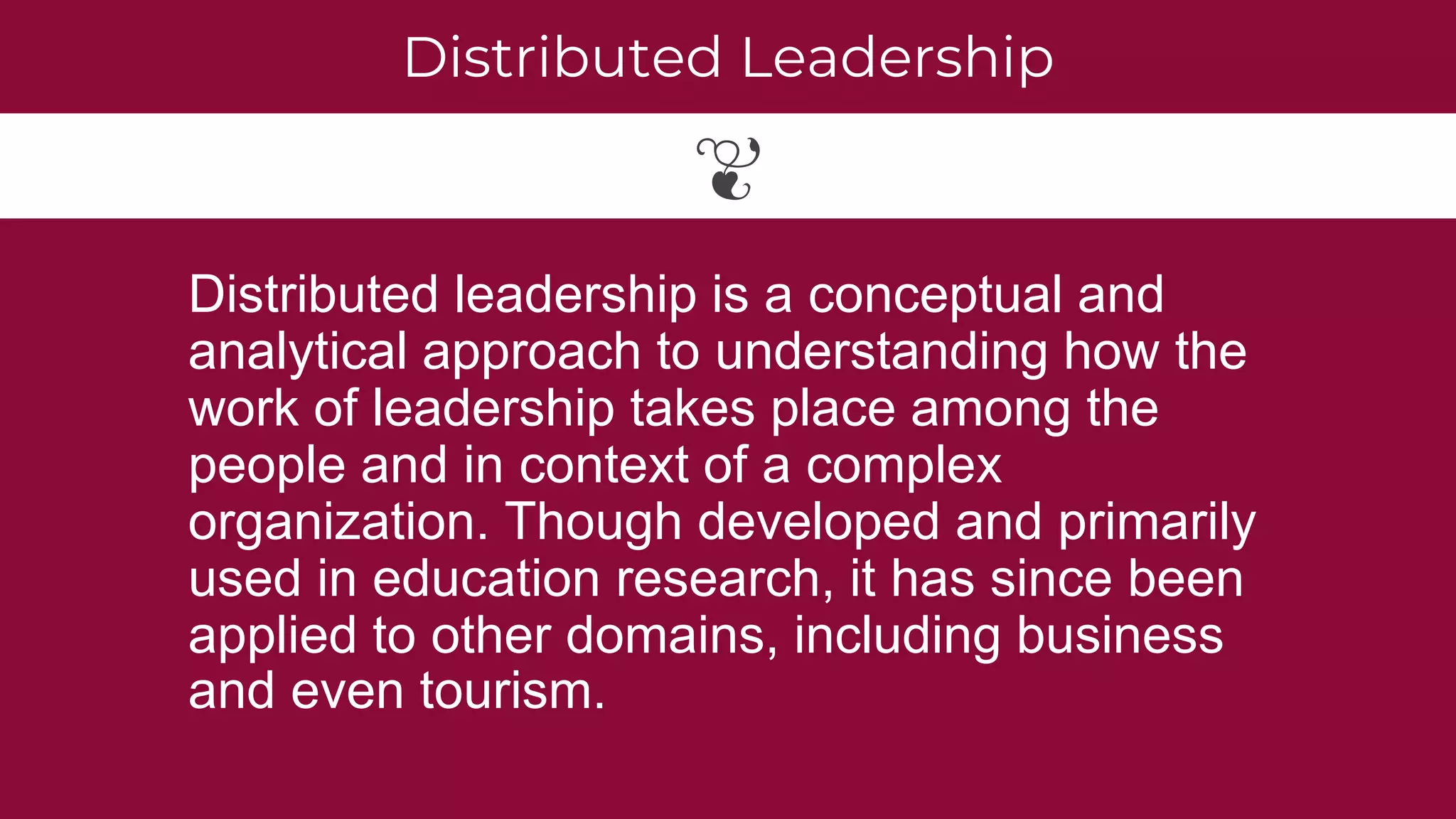 Distributive Leadership- basic discussion | PPTX