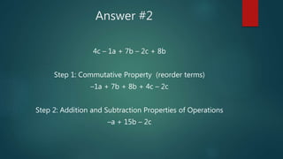 Distributive property | PPTX