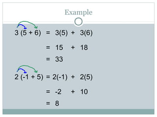 Distributive property ppt | PPT