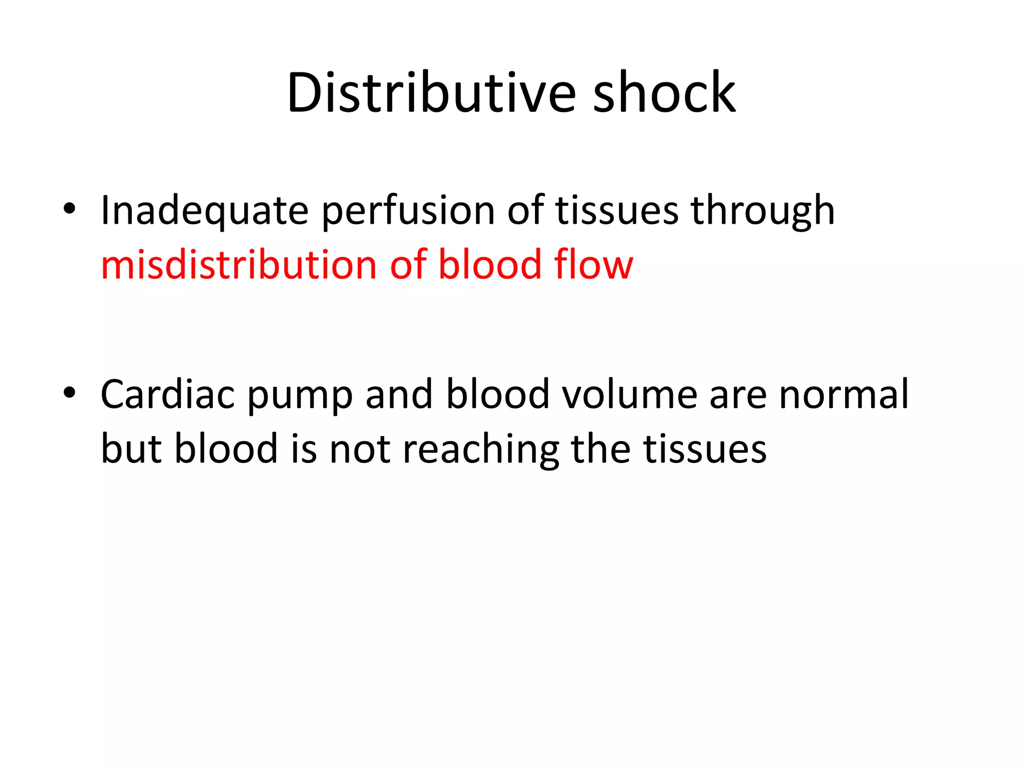 Distributive shock | PPTX