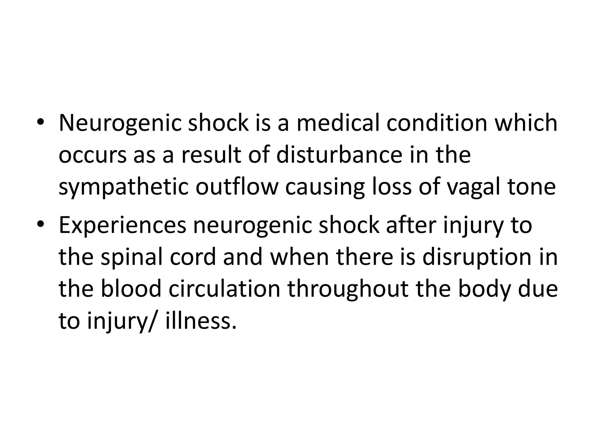 Distributive shock | PPTX