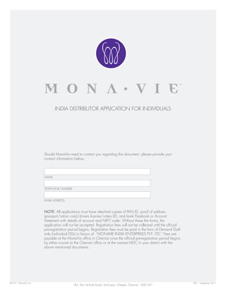Distributor application | PDF