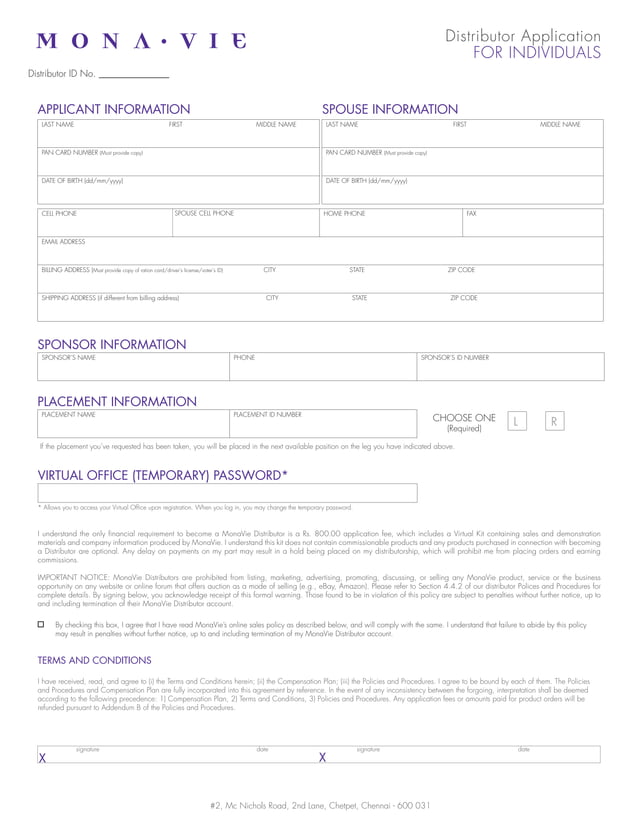 Distributor application | PPT