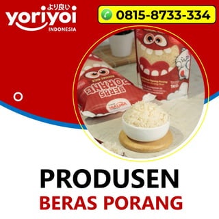 Penyedia Beras Konjac Bali | PDF