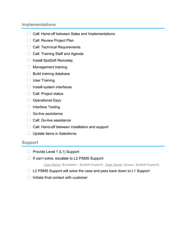 Software Distributor check list for onboarding | PDF | Business ...