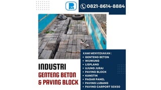 Distributor Multi Block Paving | PDF