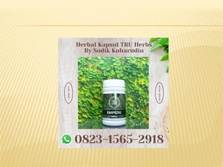 Distributor tru herbs cp 0823 1565-2918 obat herbal buat kista coklat ...