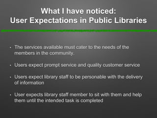 Transitioning from an Academic Library to a Public Library | PPTX