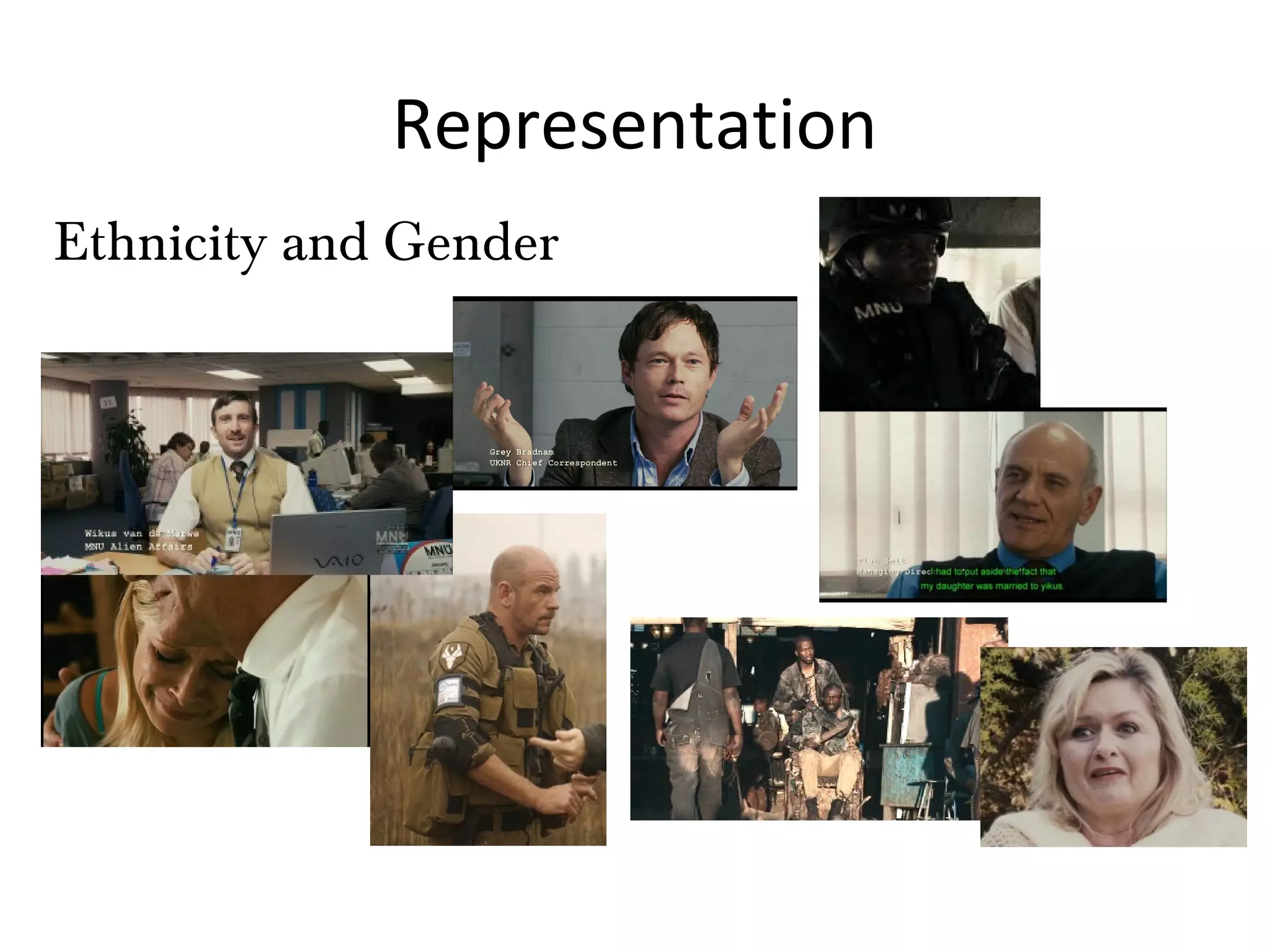 District 9, Genre and Representation v3 | PPT