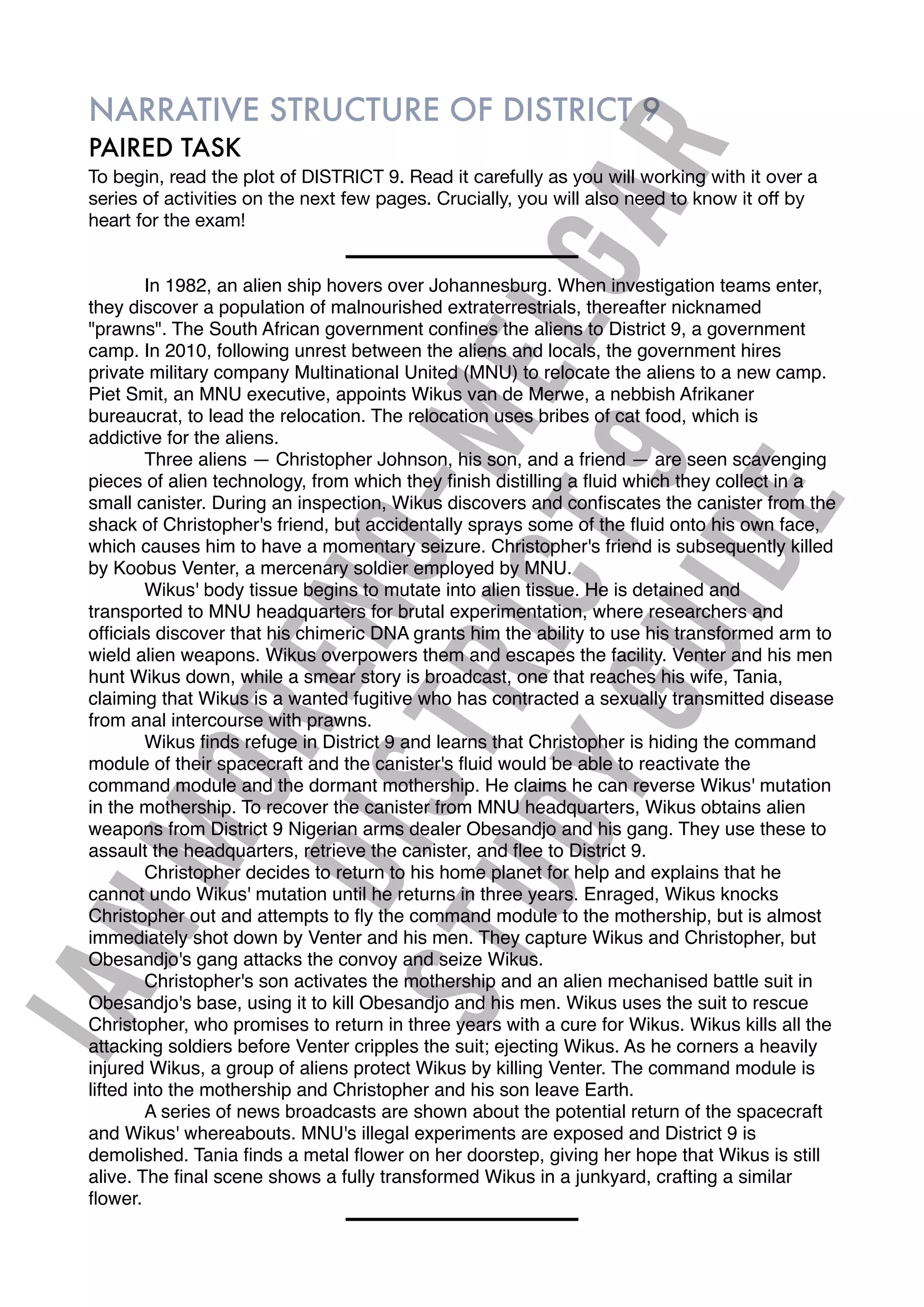 District 9 booklet preview | PDF