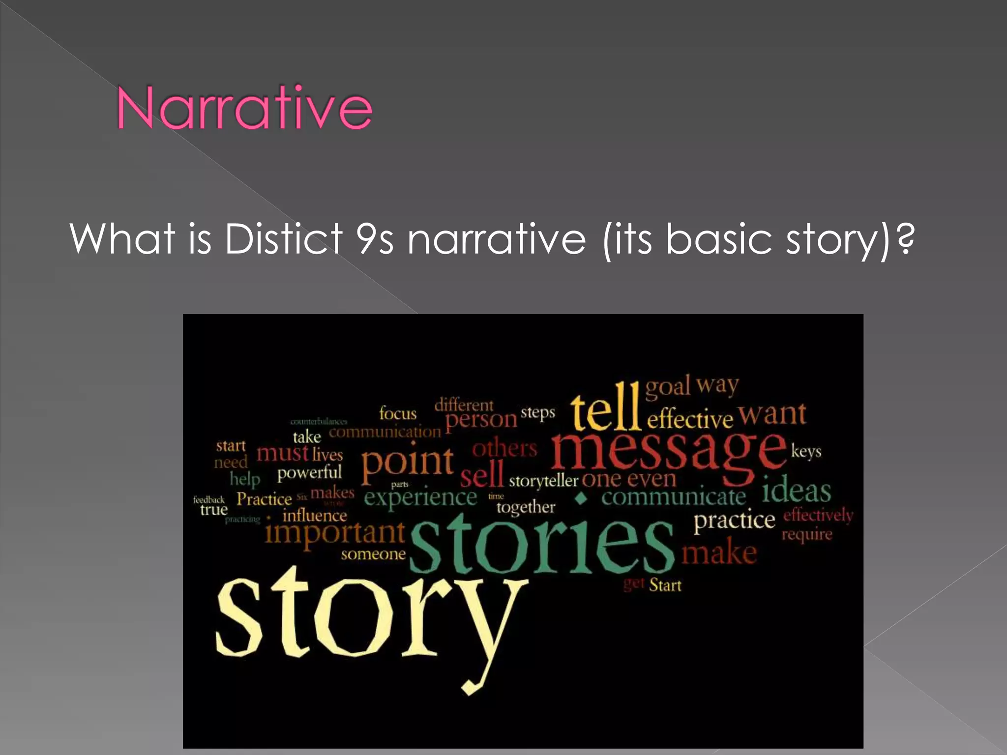 District 9 film analysis | PPTX