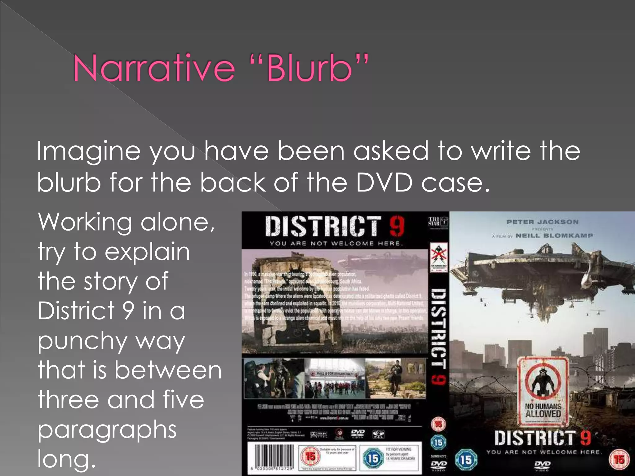 District 9 film analysis | PPTX