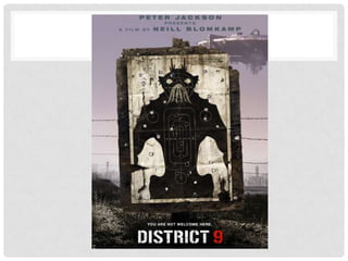 District 9 Film Study - Context + Theme | PPTX
