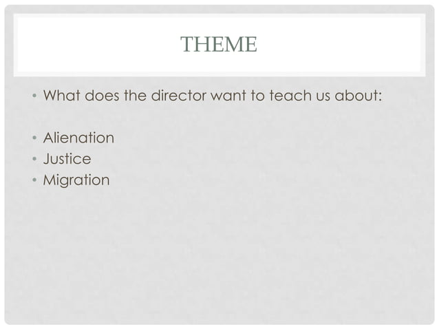 District 9 Film Study - Context + Theme | PPTX | Science Fiction | Genres