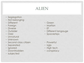 District 9 Film Study - Context + Theme | PPTX