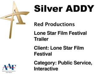 District ADDY Winners | KEY