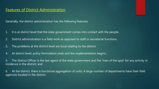 District administration grade 6 | PPTX