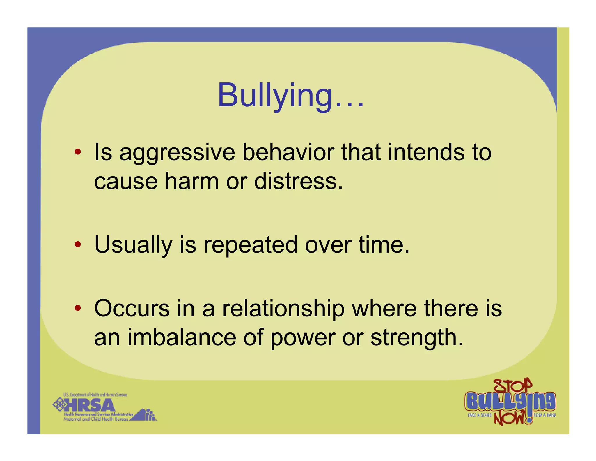 District anti bullying training | PDF