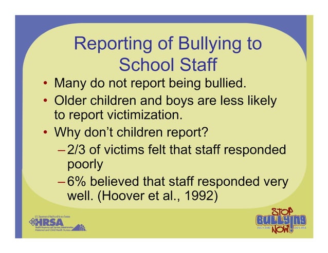 District anti bullying training | PDF