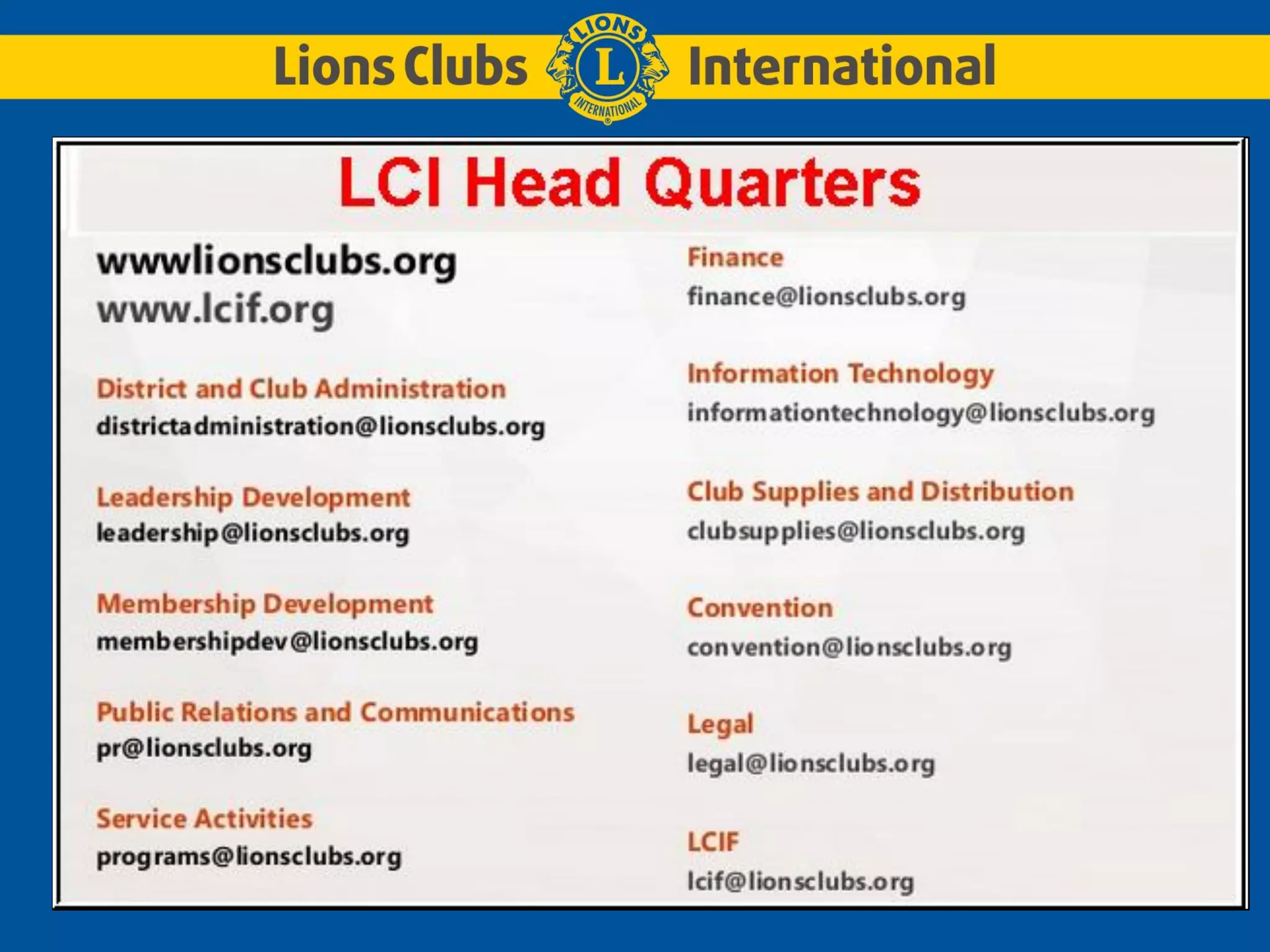 District cabinet treasurer role and responsibilities in lions clubs ...