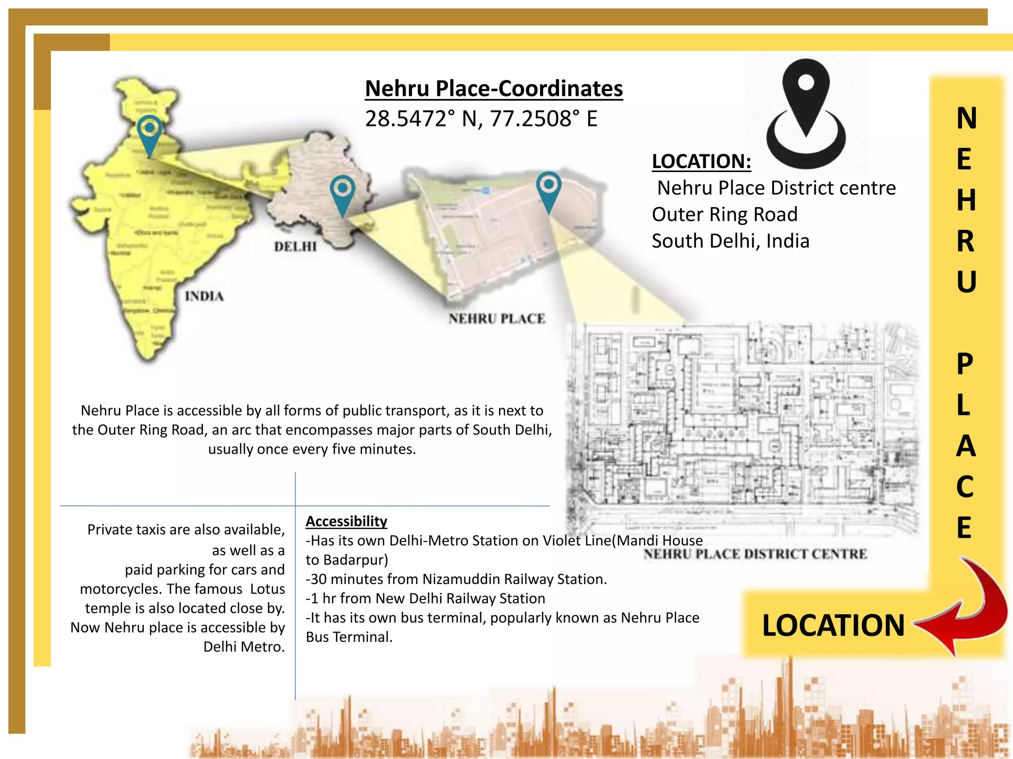 District center nehru place | PPTX