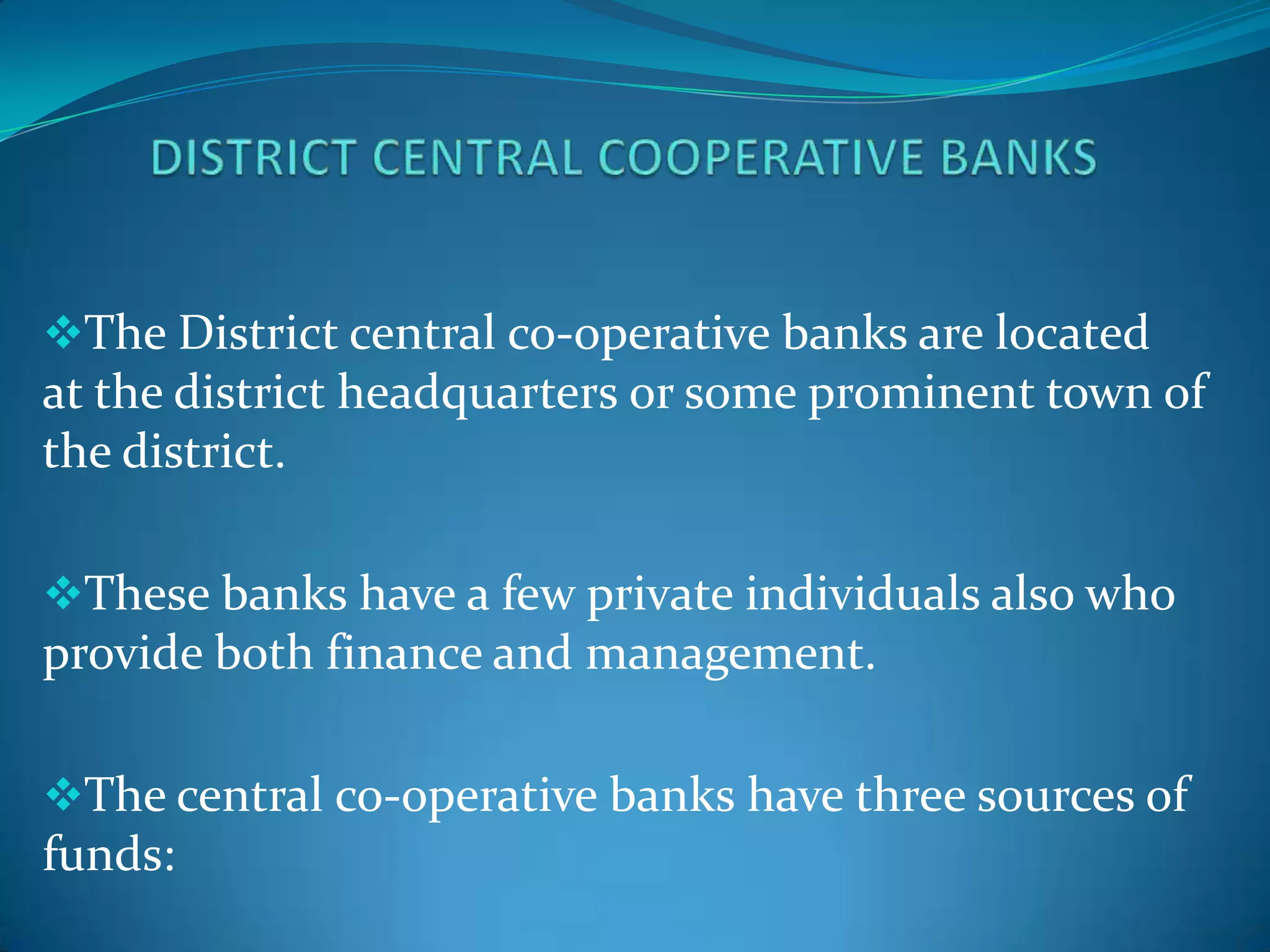 District central cooperative banks (dccb | PPTX