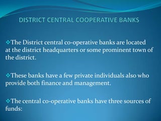 District central cooperative banks (dccb | PPT