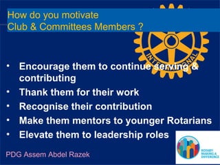District committee roles and responsibilities | PPT