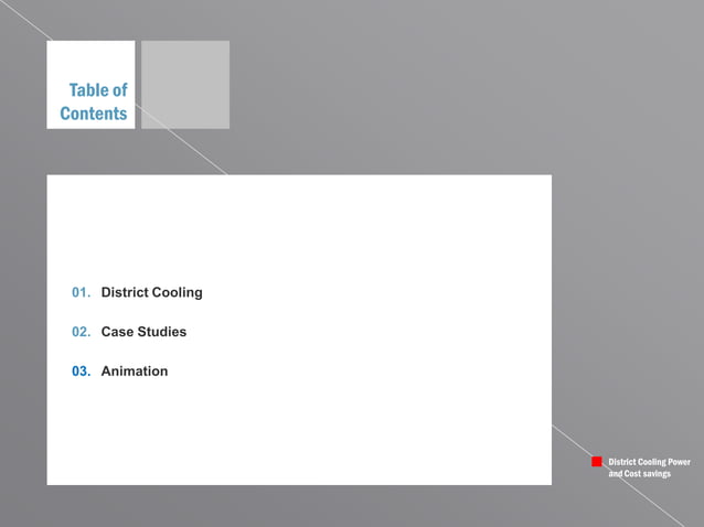 District cooling design & case study | PDF