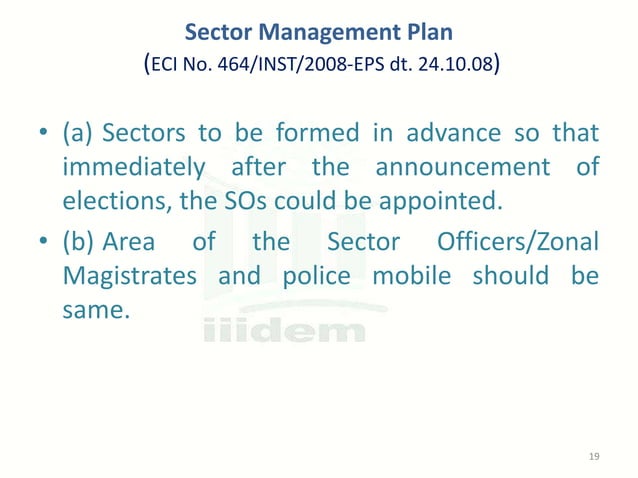 District election management plan-INDIA | PPTX | Elections | Politics