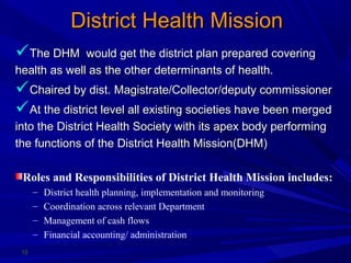 District health planning | PPT