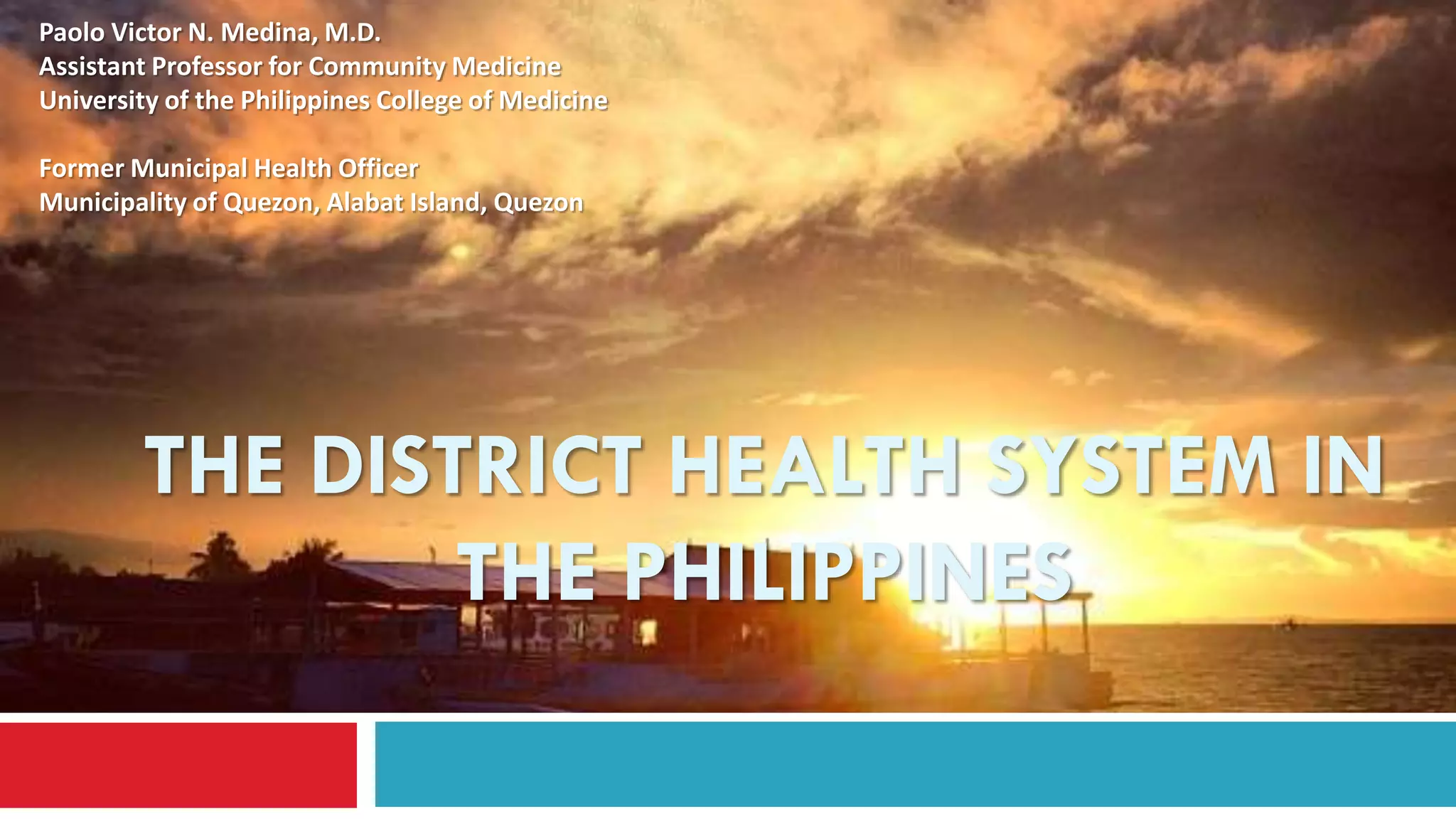 The District Health System in the Philippines | PDF